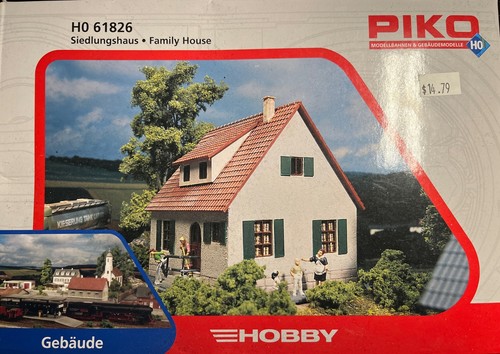 Piko Trains 61826 HO Scale Family House | eBay