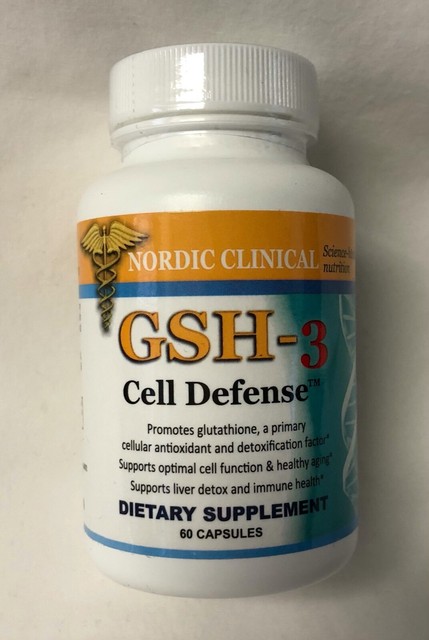 Nordic Clinical Gsh-3 Cell Defense Immune Health 60 Capsules for sale ...