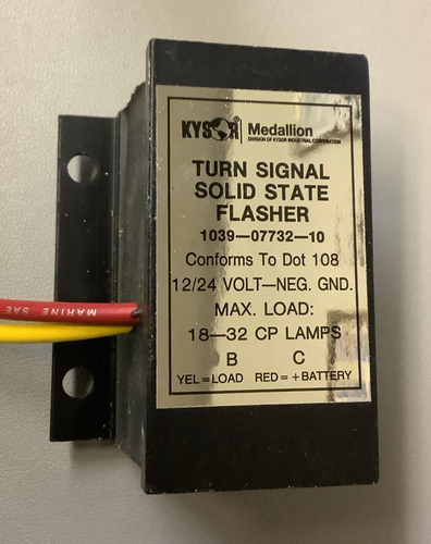 Kysor Medallion 1039-07732-10 Turn Signal Solid State Flasher | Turn ...