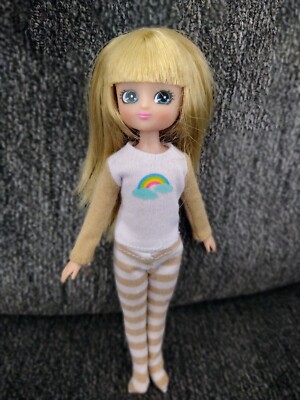 Arklu Lottie Doll Blonde Hair Blue Eyes 7 Inches | eBay