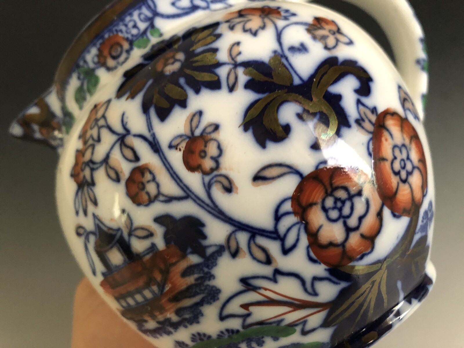 Antique Amherst Japan Ironstone Creamer Pitcher Made In England | eBay
