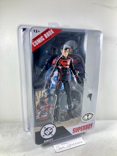 DC Direct Page Punchers Comic #1 SUPERBOY 7” Figure McFarlane Platinum Edition | eBay