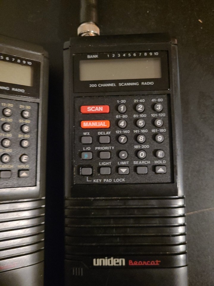 Uniden Bearcat BC200XLT 200 Channel 800MHz Programmable Handheld Radio ...