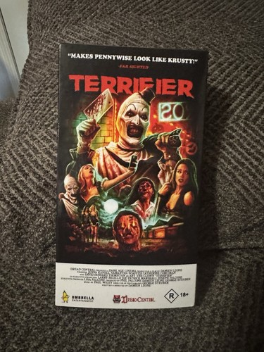 “Terrifier” VHS Umbrella Entertainment PAL FORMAT!! | eBay