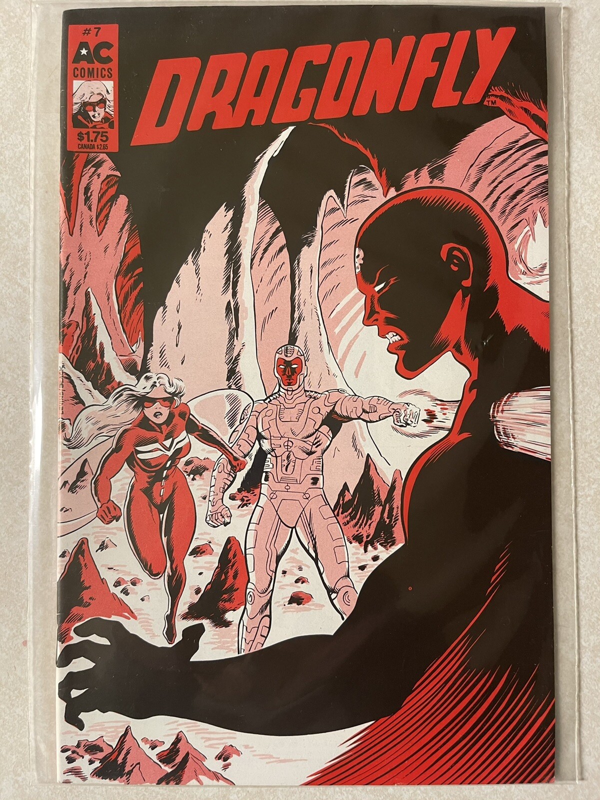 Dragonfly AC Comics issue #7 Femforce tie in | eBay