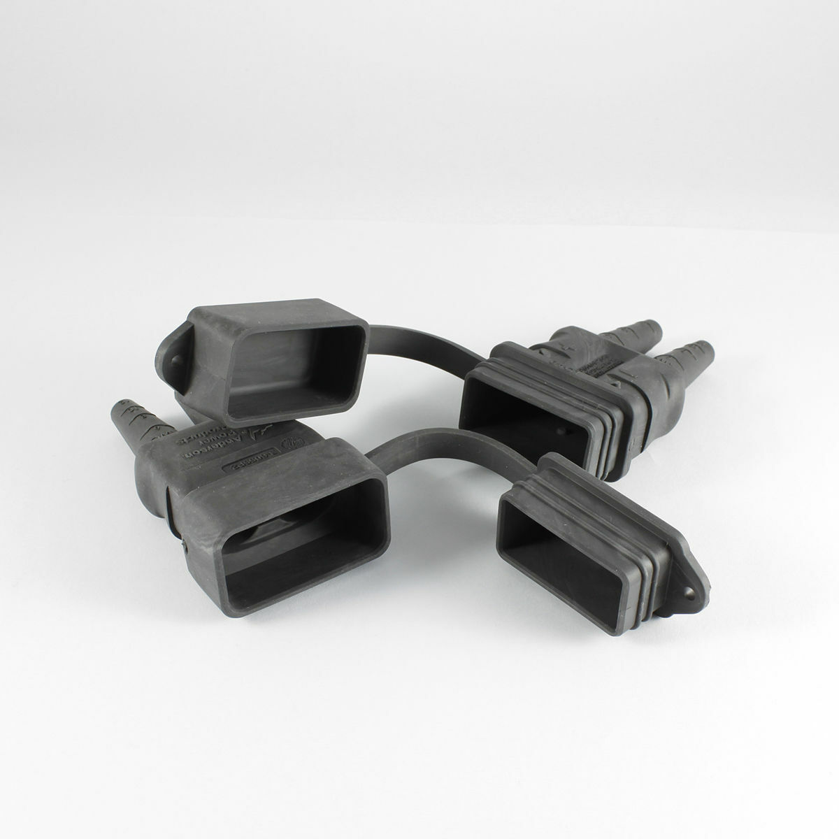 Pair GENUINE Anderson Plug 50A Heavy Duty Covers Cap incx 2 RED Gen ...