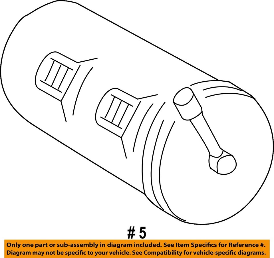 CHRYSLER OEM 2005 Crossfire Emission Components-Vapor Canister ...