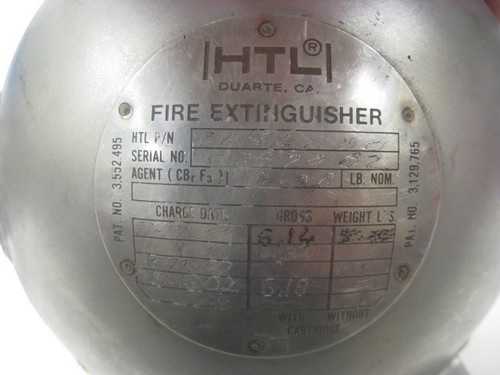 Meggitt / Pacific Scientific HTL 30421100 Fire Extinguisher - Dassault ...