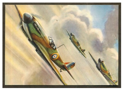 British Supermarine Spitfire Postcard | eBay