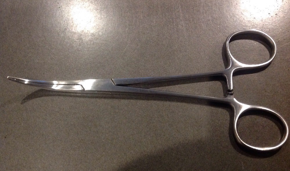 Pilling Curved Collier Hemostatic Forceps 6-1/4" Ref 182095 | eBay
