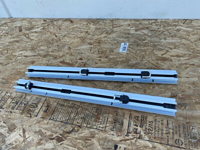 2014-2018 BMW X5 TRUNK CARGO COVER RAIL SET LUGGAGE TIE DOWN BARS OEM ...