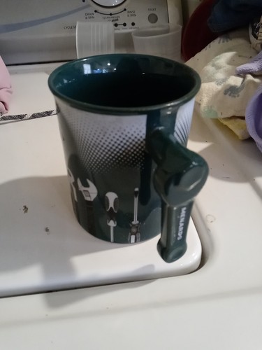 Menards Green Handyman Tools Wrenches Ceramic Coffee Tea Cups Mug | eBay