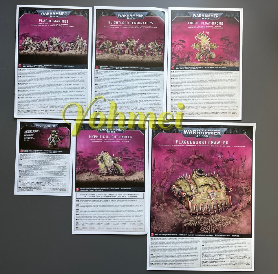 Poxwrought Vector Battleforce - Death Guard - Warhammer 40k - NEW | eBay