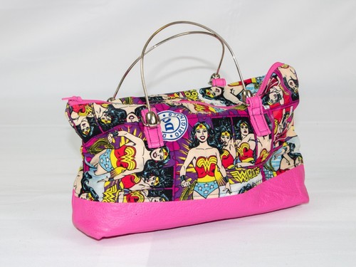 Custom Made One-of-a-Kind DC Comics Wonder Woman Top Handle Purse by ...
