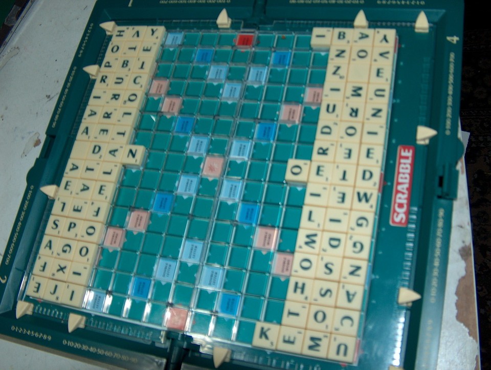 SINGLE Replacement Scrabble Letters TILES DELUXE TRAVEL FOLIO Wood or ...