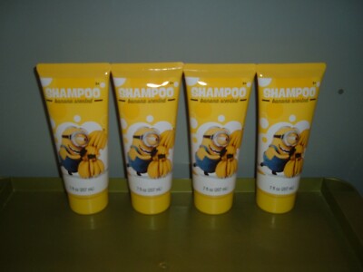 4 New Universal Despicable Me Minion Made Banana Scented Shampoo For ...