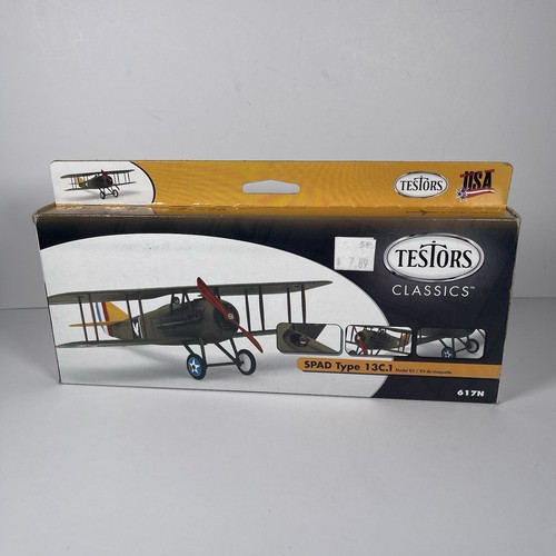 Testors SPAD 13C.1 1:48 Model Military Airplane Kit #617N NEW made in ...