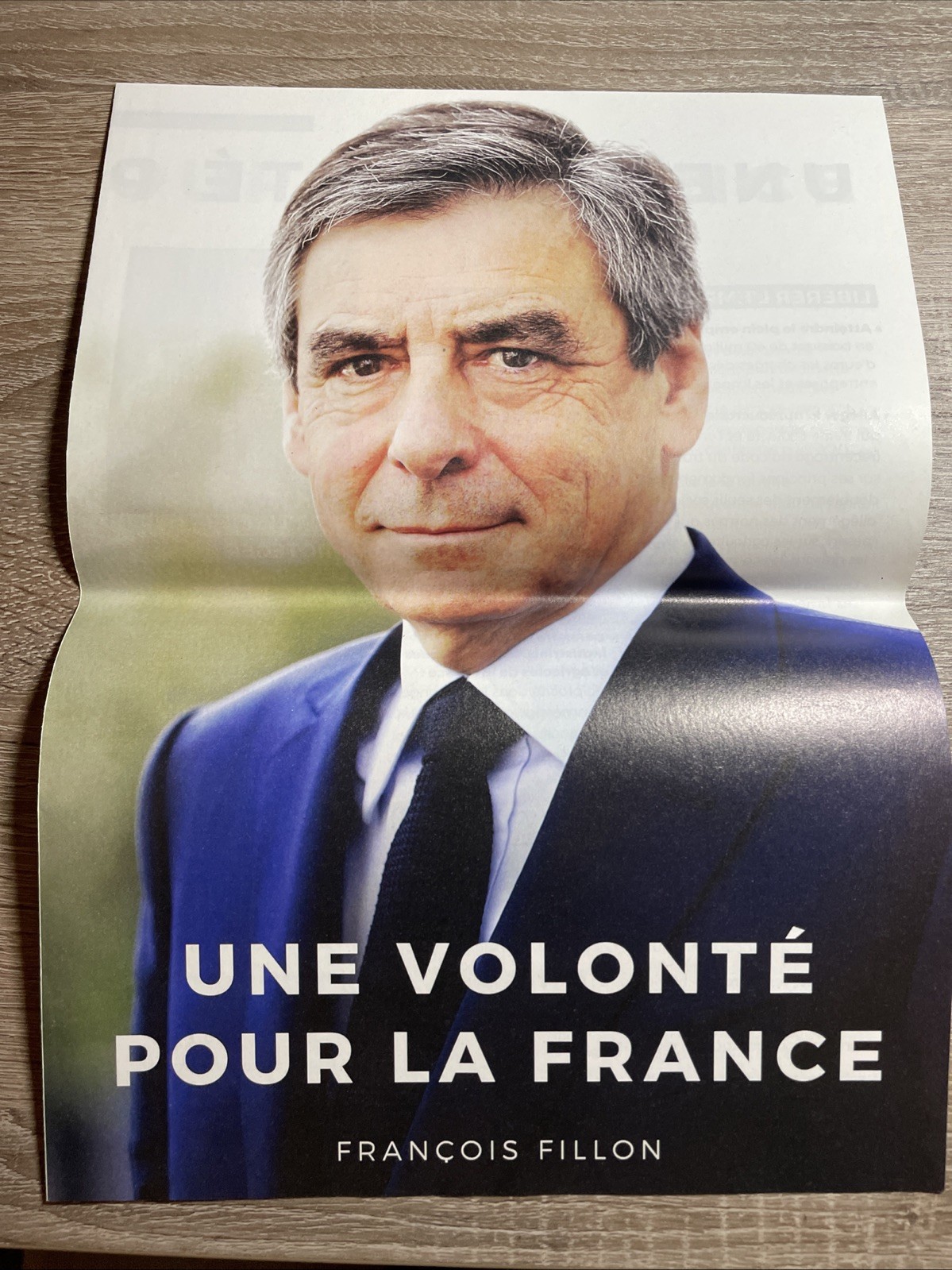 Tract Profession de Foi Elections Présidentielles 2017 Fillon | eBay UK