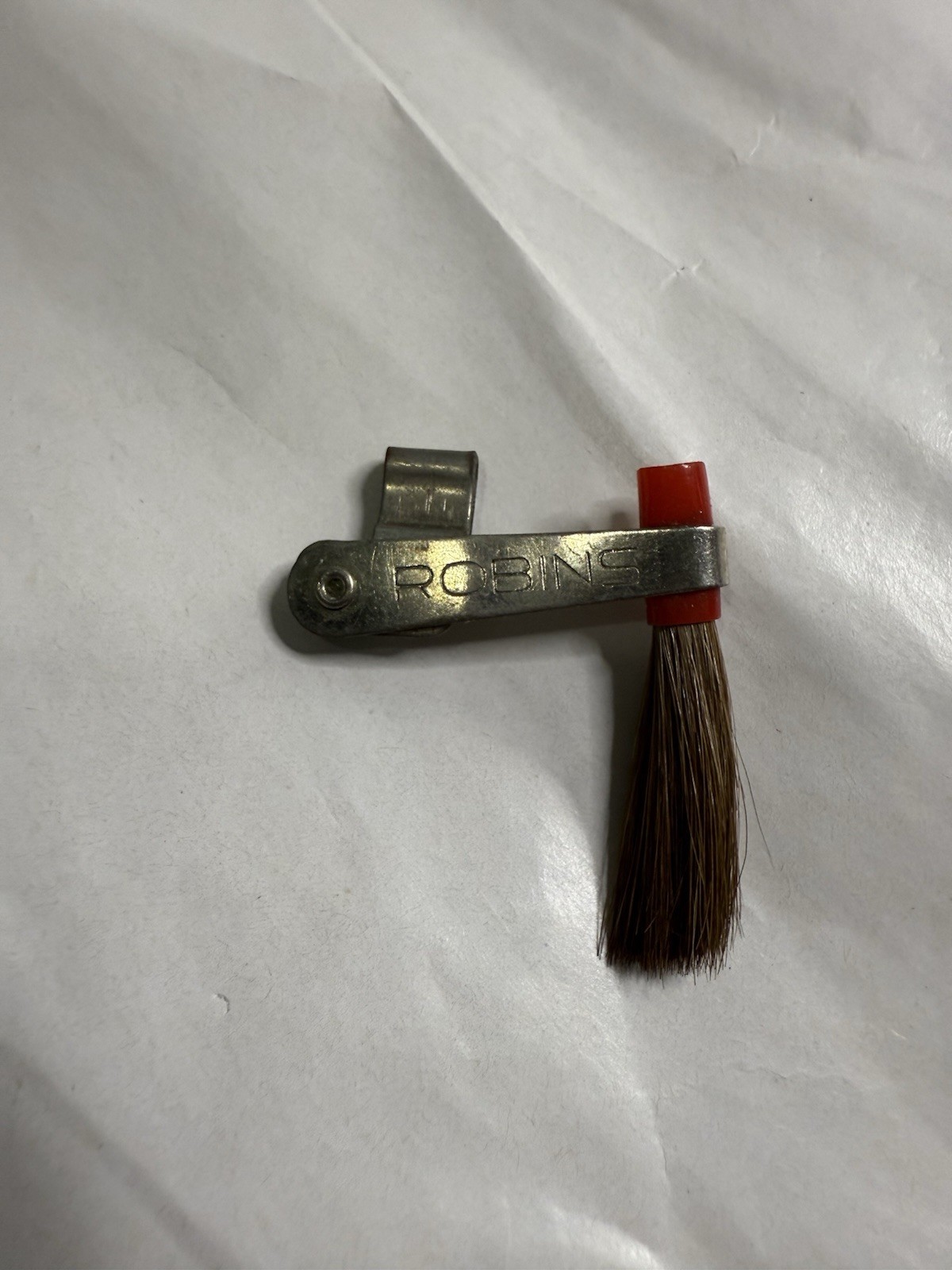 Vintage Robins Turntable Record Cleaning Brush Clip On Tonearm Japan | eBay