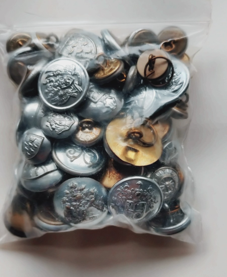 X67 Military Uniform Buttons Mixed Lot Vintage VGC WW2 Buttons | eBay UK