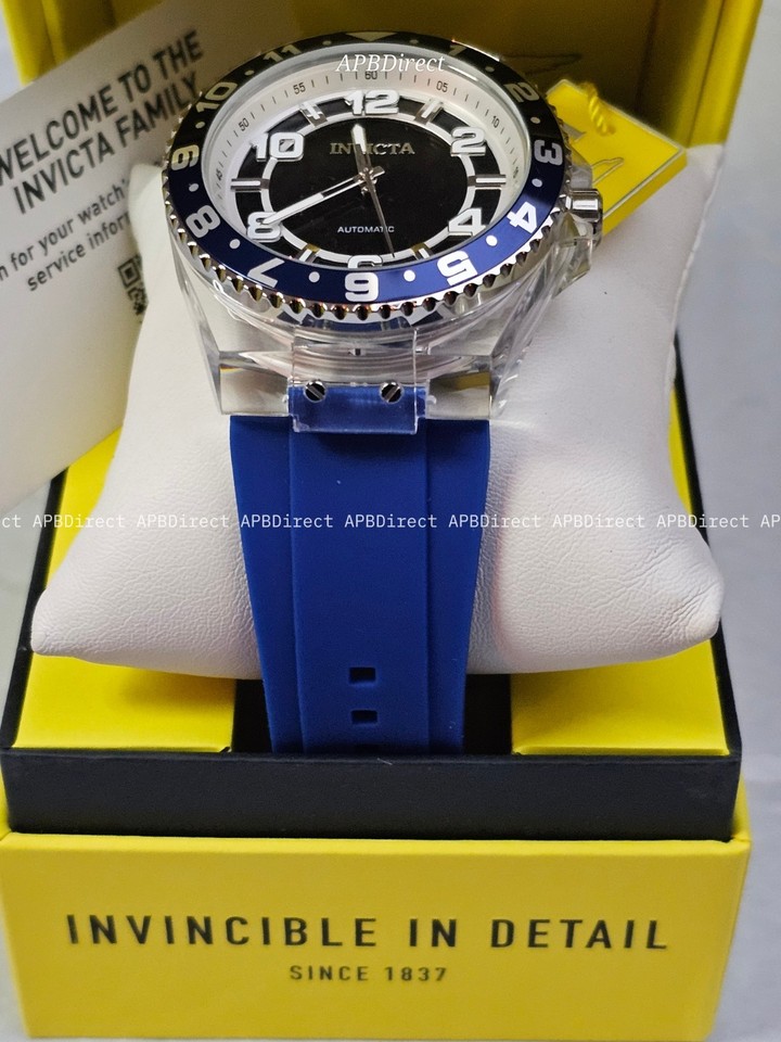 Invicta - Speedway - Mechanical AUTOMATIC - Clear Polycarbonate Case ...