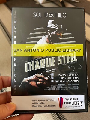 CHARLIE STEEL (DVD) RARE South African action film Retro Afrika ...