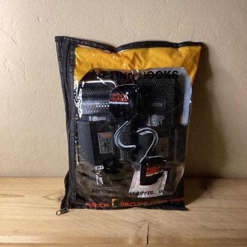 Grip Power Pads Pro- Secure Your Grip-lifting Straps With Hooks Right ...