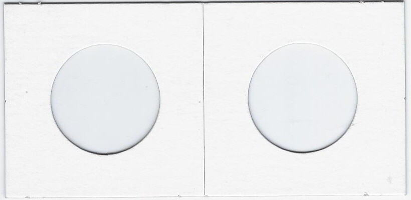 25 Pcs Canada $2 Toonie Size 2x2 Cardboard MYLAR Coin Flips - Free ...