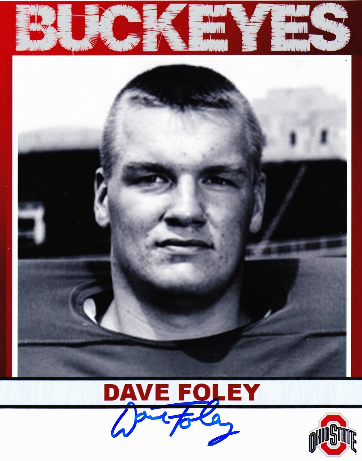 Dave Foley signed 8x10 Ohio State Buckeyes color photo | eBay