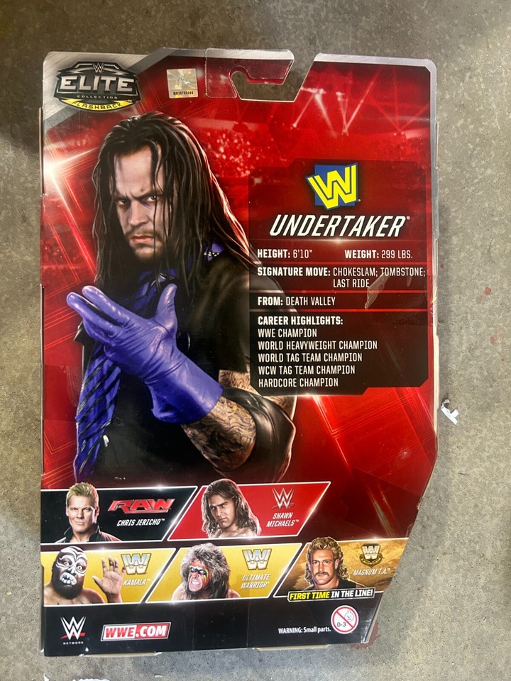 Mattel WWE The Undertaker Figure Elite Collection Flashback | eBay