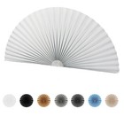 Arch Window Pleated Blind Half Circle Window Shades Cordless Round ...