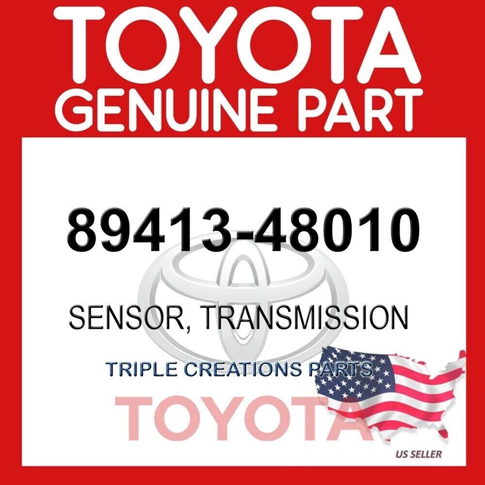 89413-48010 Genuine Toyota Sensor Speed Transmission Revolution ...