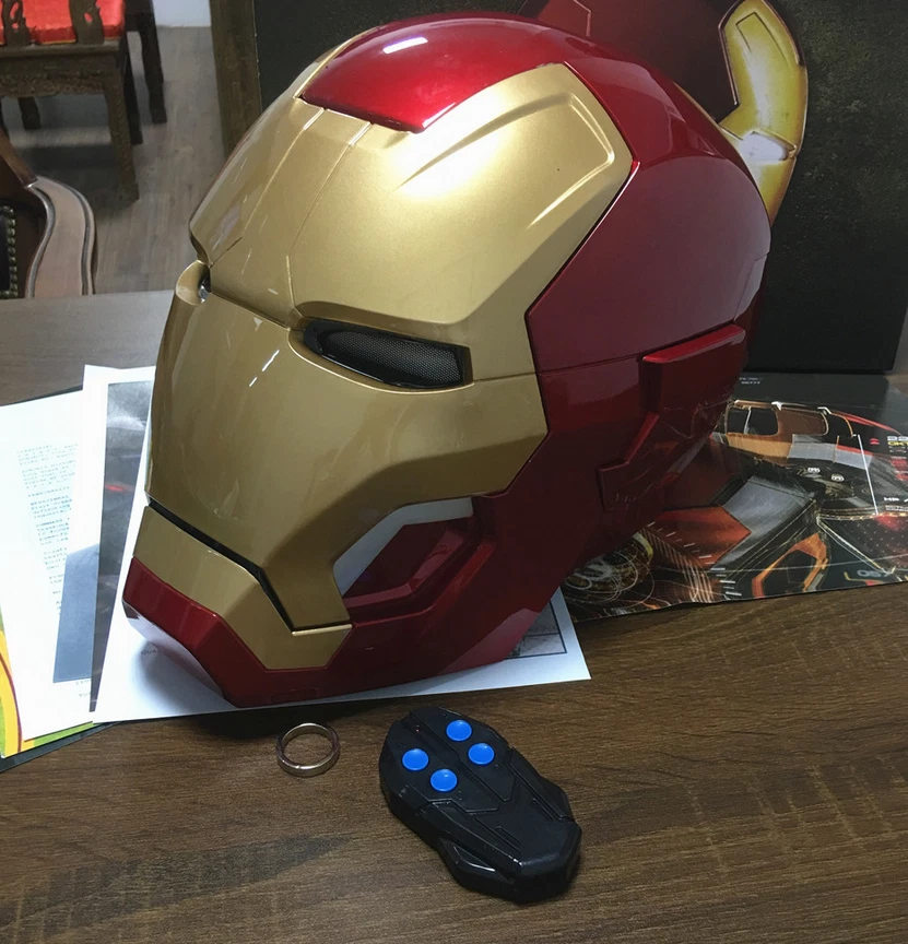 Iron Man Face Mask Open