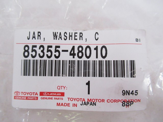 85355-48010 Toyota Jar ASSY Windshield Washer 8535548010 Genuine OEM ...