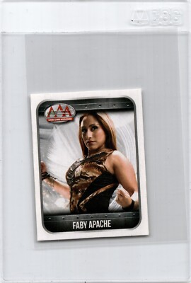 2016 Panini AAA Lucha Libre Worldwide Stickers Faby Apache #160 | eBay