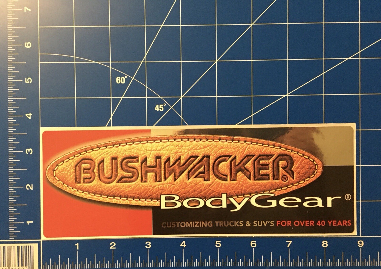 BUSHWACKER Body Large Sticker OLD VERSION OFFROAD Custom truck ATV UTV ...