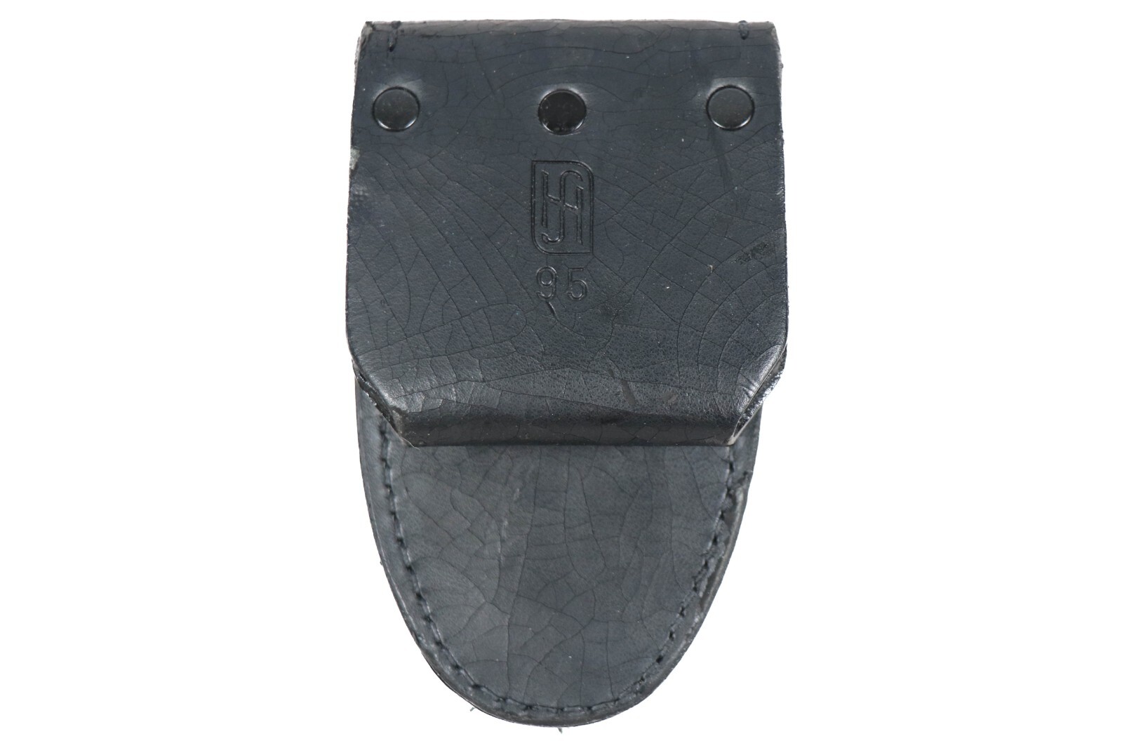 German Police Black H&K P7 Dropdown Leather Holster with Mag Pouch ...