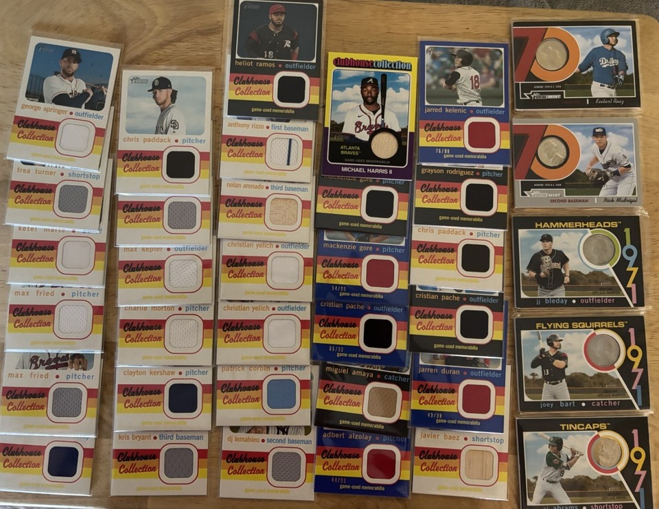 MLB Baseball Mystery Pack (1 Auto or Relic are guaranteed!) 1-3 Cards ...