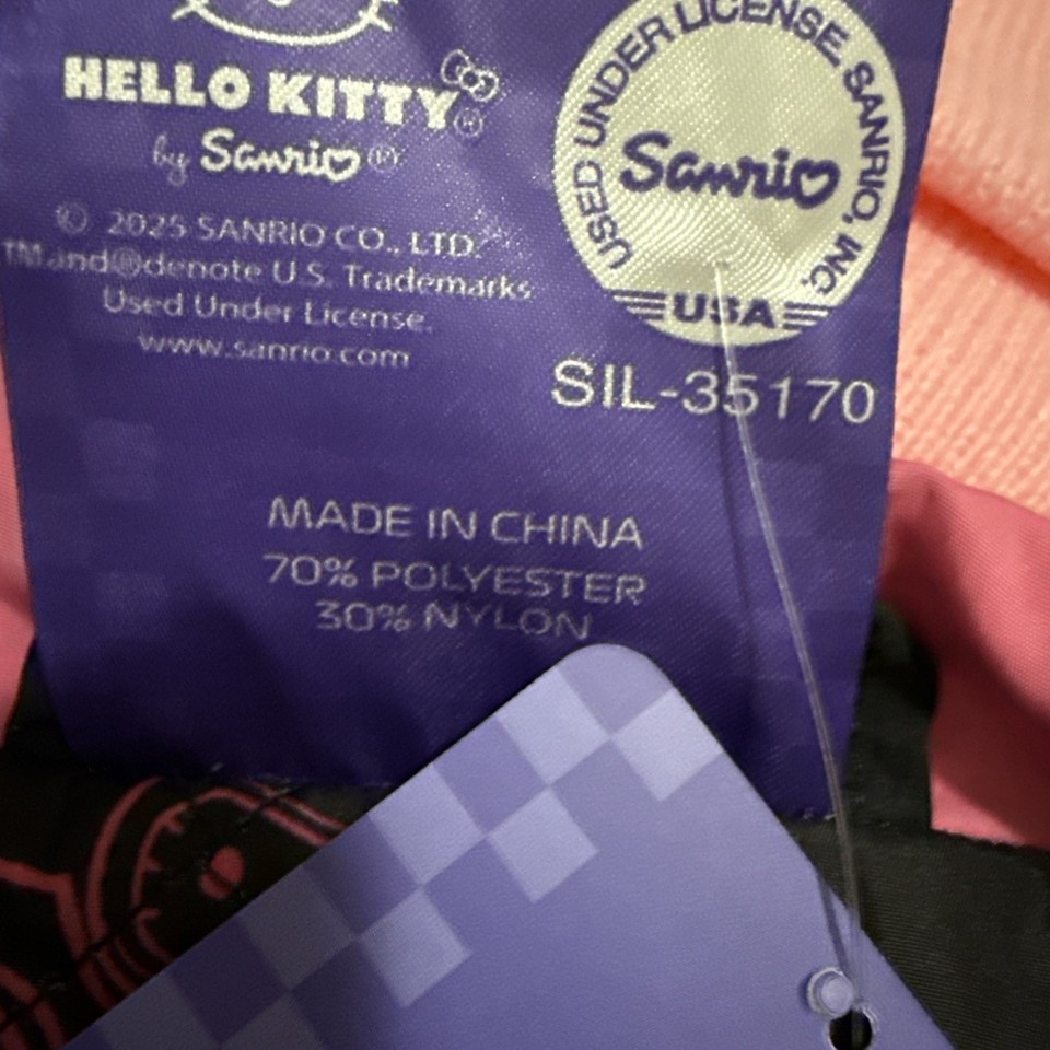 Hello Kitty F1 ACADEMY Las Vegas Pink Racing Jacket F1 BEANIE HAT AND ...