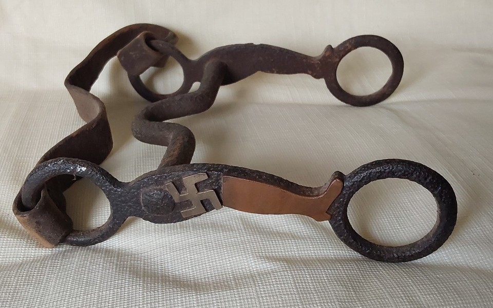 Antique Horse Bit, Native American Rolling Logs, Ladies Leg Brass ...