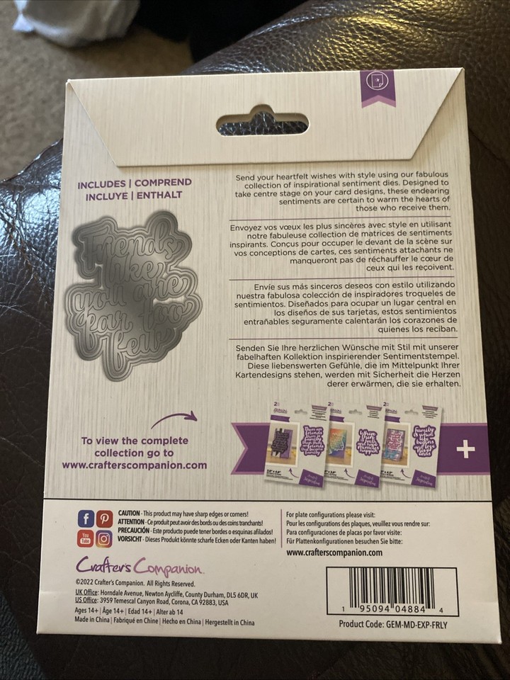 Gemini Papercraft Die Expressions Friends Like You | eBay UK