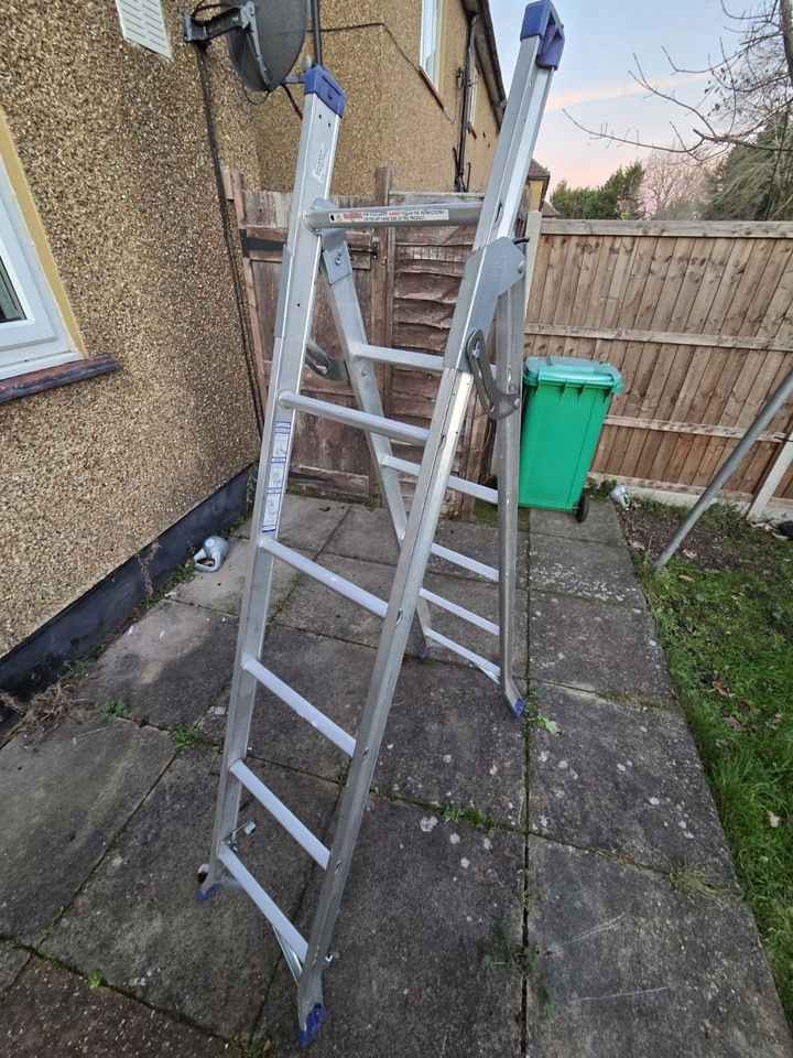 Abru 3 In 1 Combination Ladder | eBay UK