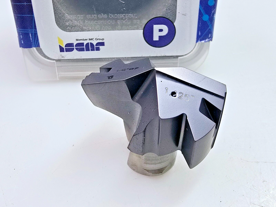 Iscar ICP 1125 / ICP 2858 IC908 1.25" (28.58mm) 1-1/4" Carbide Drill ...