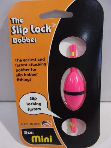 The Slip Lock Bobber PINK easiest fastest attaching bobber Choose your ...