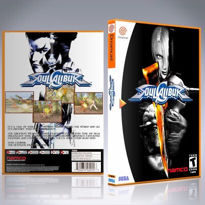 Dreamcast Custom Case - NO GAME - Soul Calibur | eBay