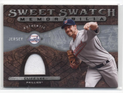 2009 Sweet Spot CLIFF LEE Sweet Swatch Game Used Memorabilia #SS-LE ...