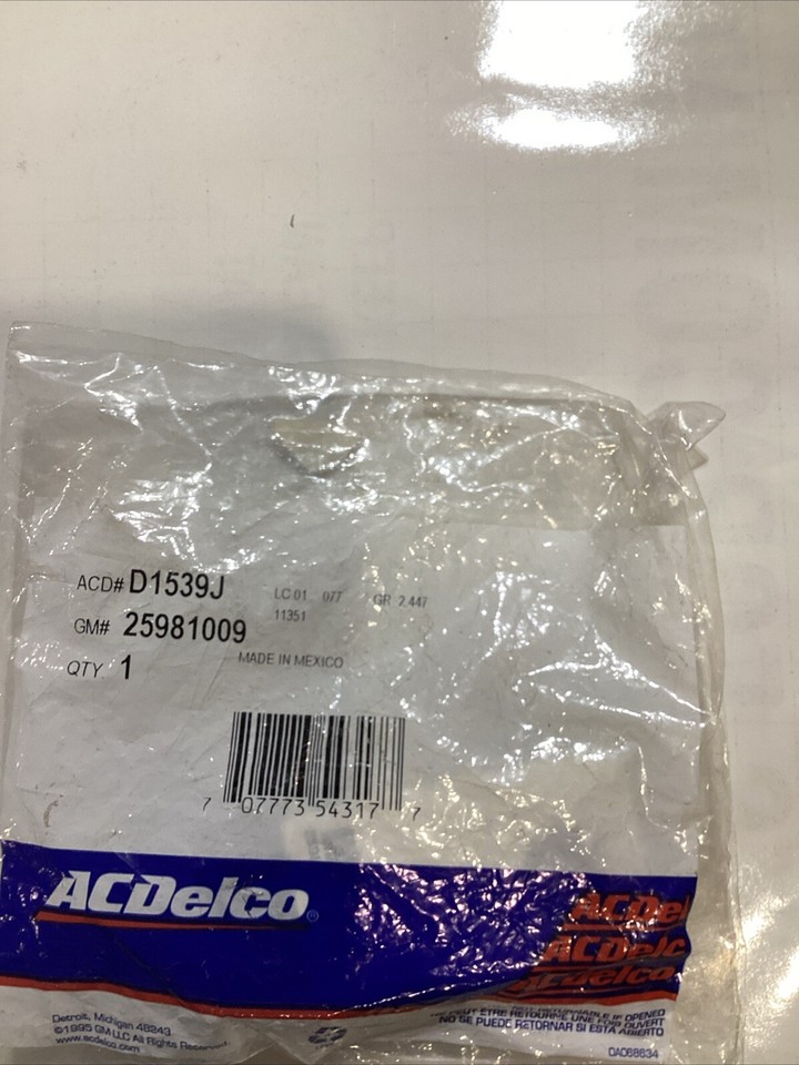 25981009 GM Brake Light Switch ACDelco d1539j | eBay