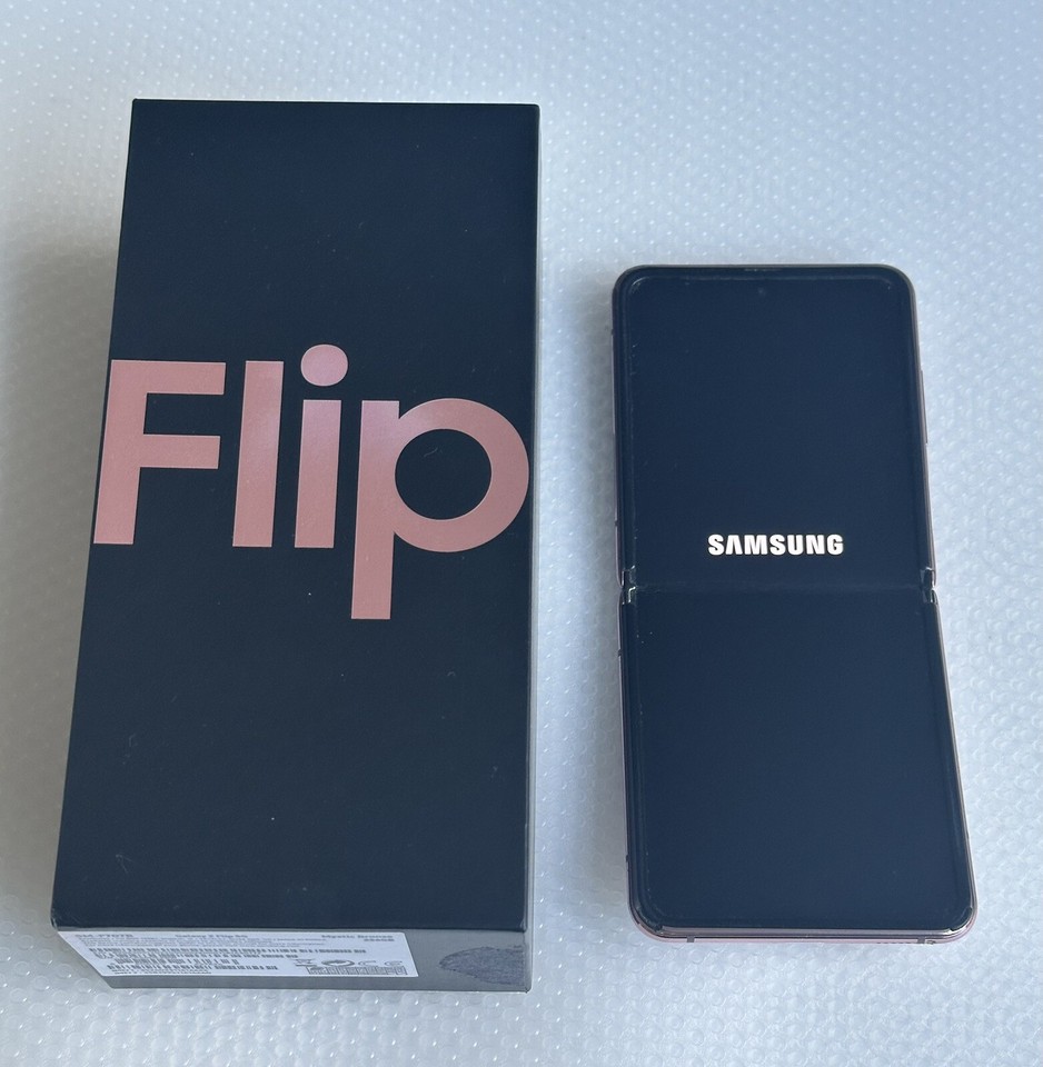 Samsung Galaxy Z Flip 5G Bronze 256GB Unlocked F707B (Read Description ...