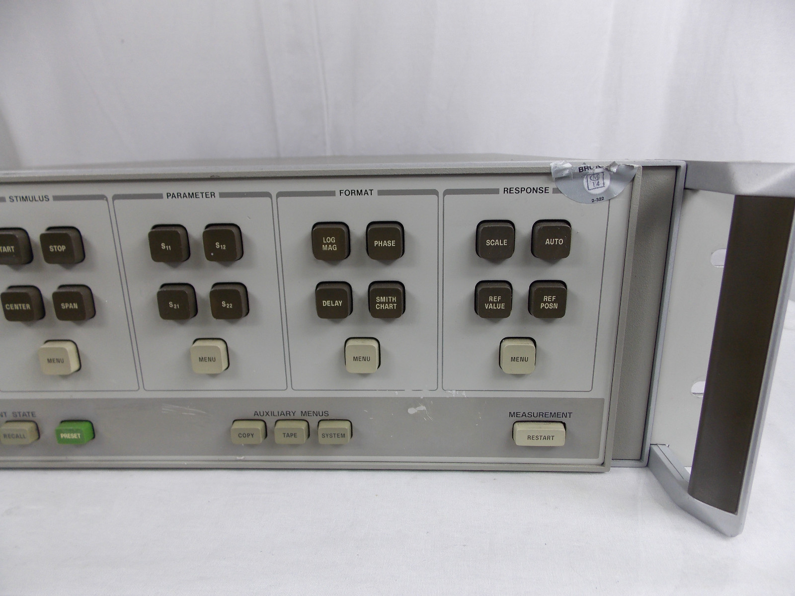 HP AGILENT 85103A 8510B NETWORK ANALYZER | eBay