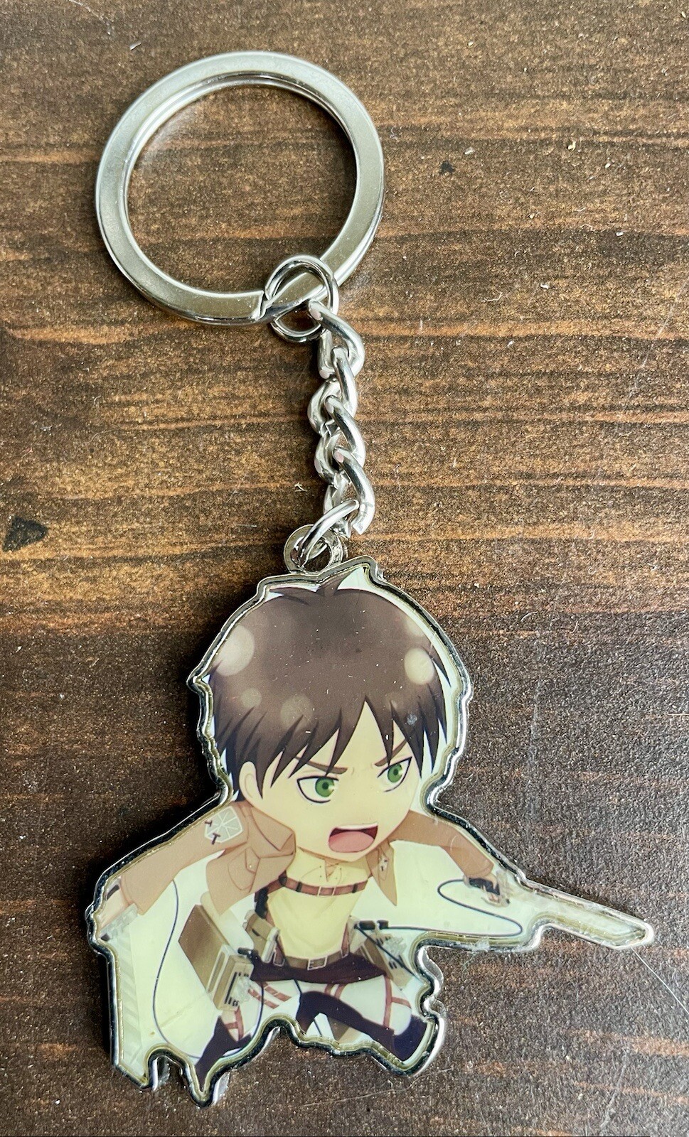 Attack on Titan EREN JAEGER Metal/Acrylic Keychain | eBay